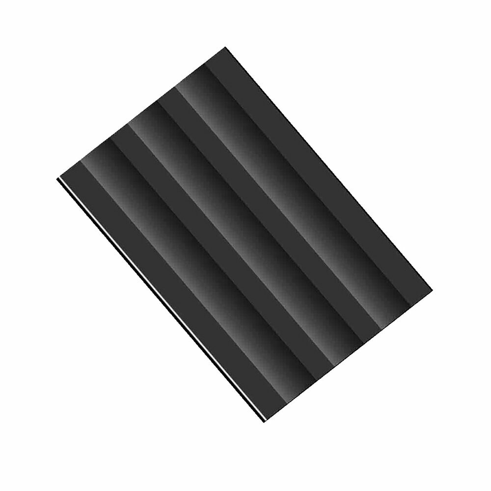 Привальный брус 90 черный, Лента ПВХ 2м