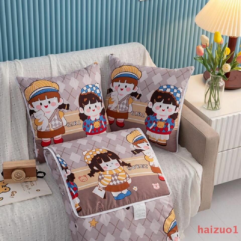 Семейное украшение - милый многофункциональный подушка-одеяло