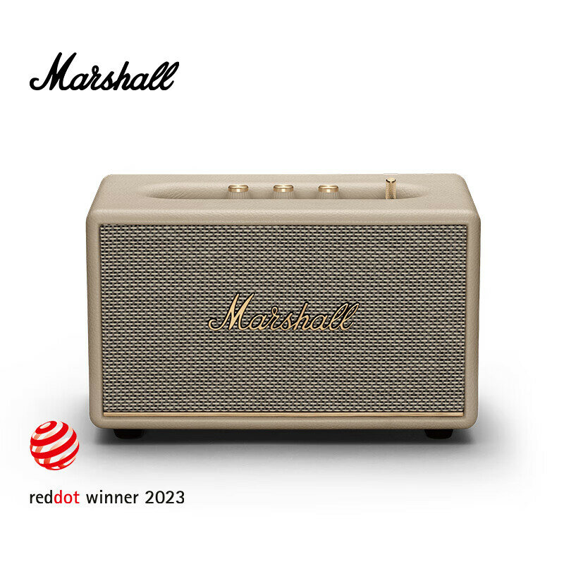 Портативная беспроводная Bluetooth-колонка MARSHALL Acton III Wireless Bluetooth, offwhite