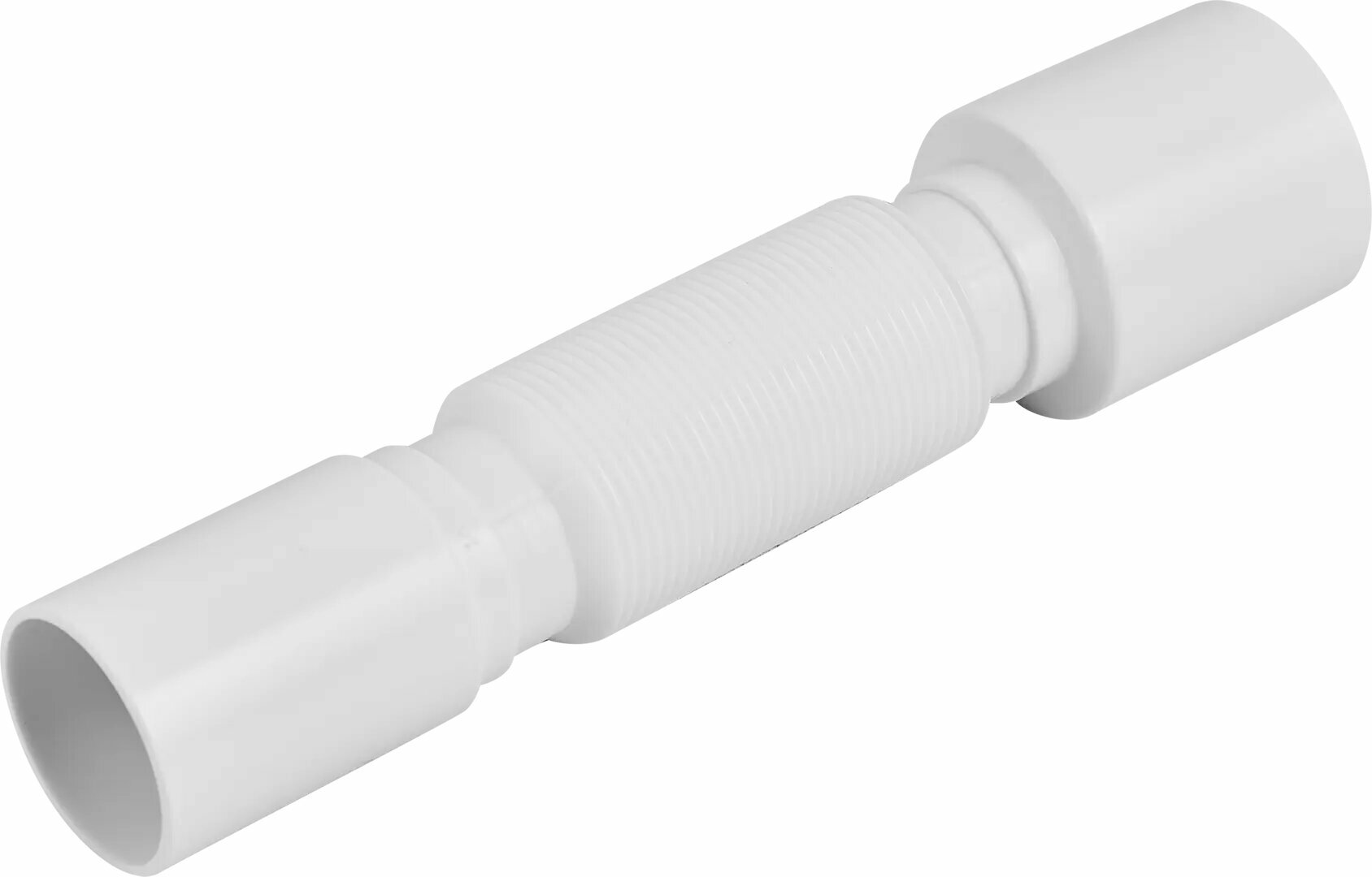 Труба гофрированная для ванны Ани Пласт d40 мм с выпуском 225-415 мм