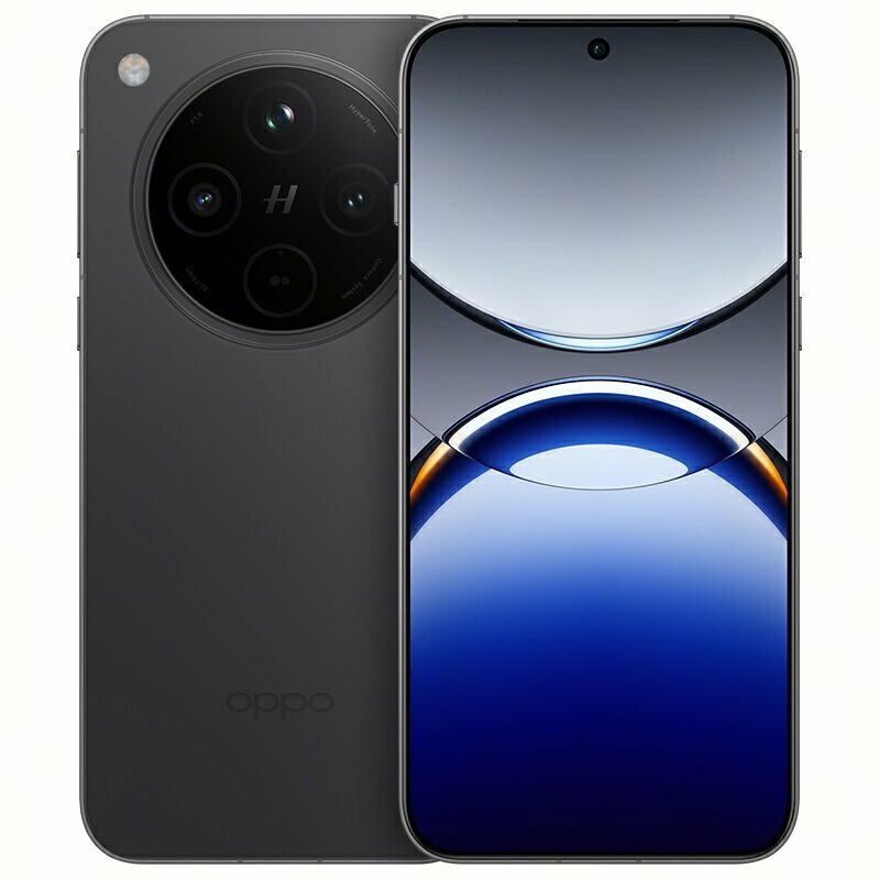 OPPO Find X8, ультратонкий мобильный телефон с прямым экраном 5G, tide engine, DNT 9400, 12 ГБ+512 ГБ, черный