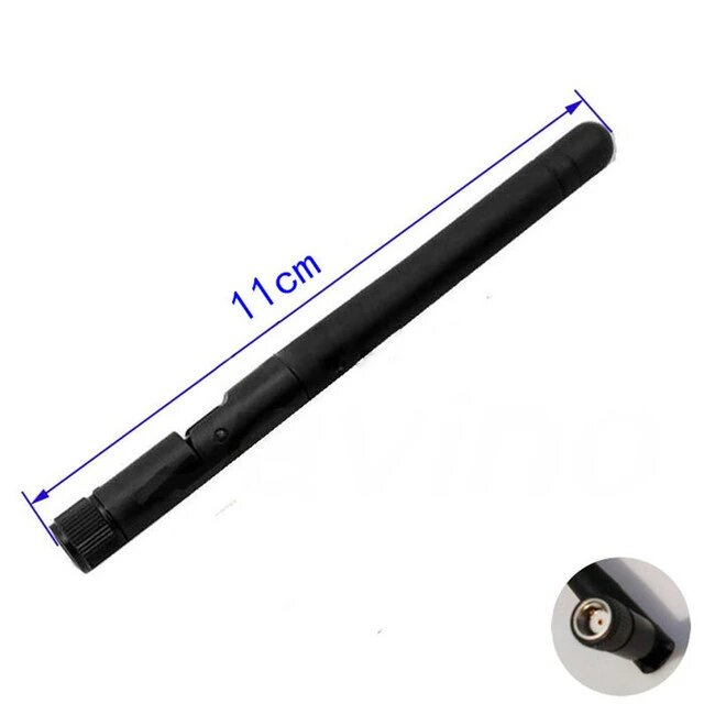Wi-Fi антенна Stlxy RP-SMA 2,4 ГГц black Female