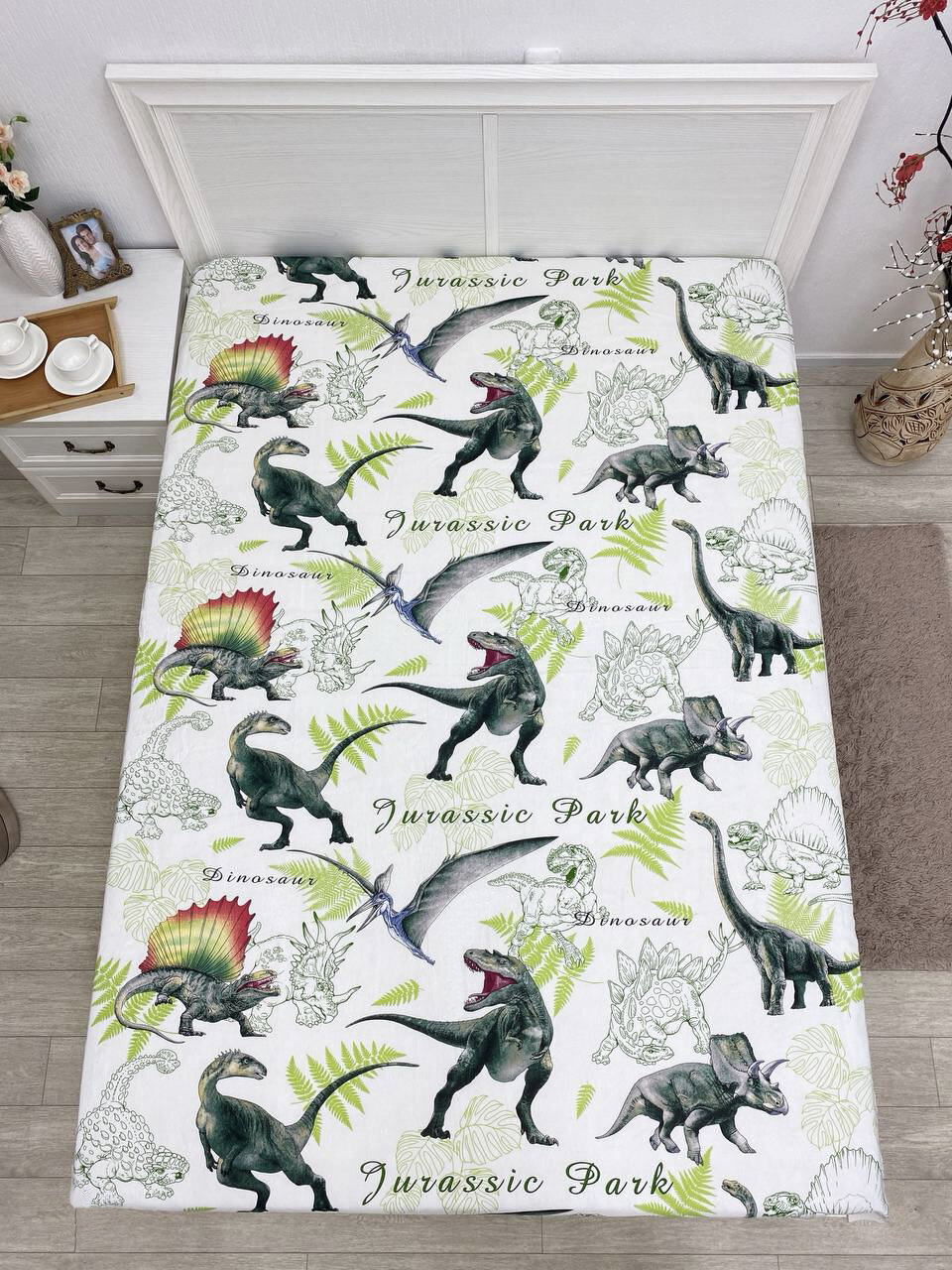 Enamorado детская простыня на резинке, бязь, 80х160х20, гипоаллегенная