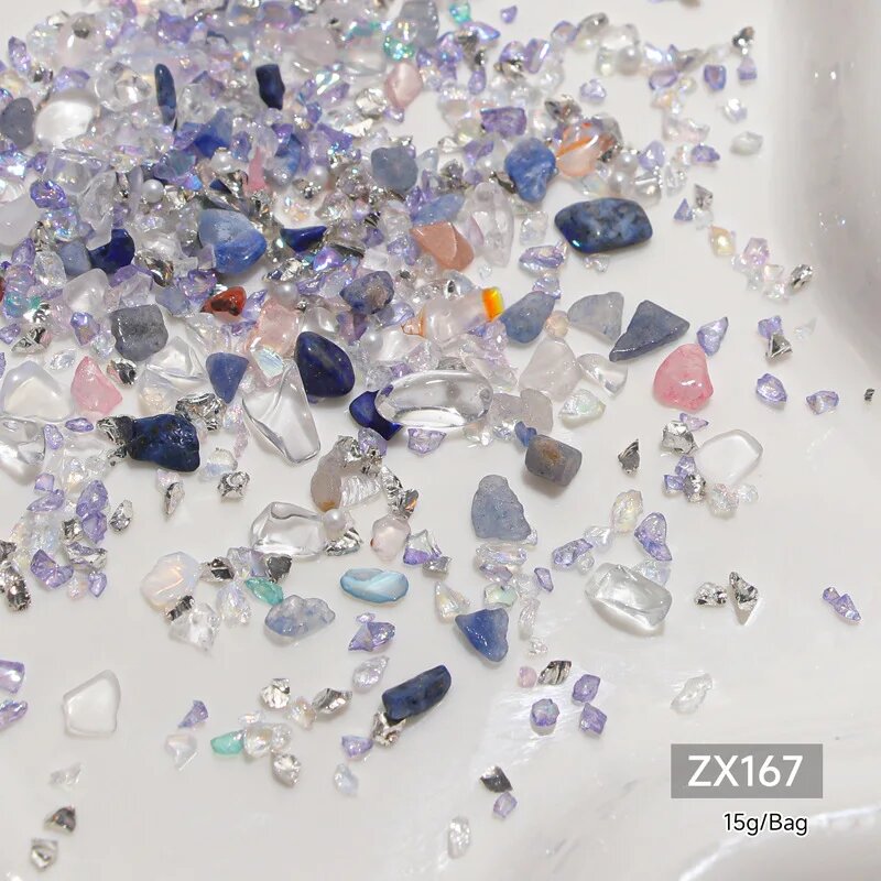 Нефритовые камни для дизайна ногтей Taste-girl