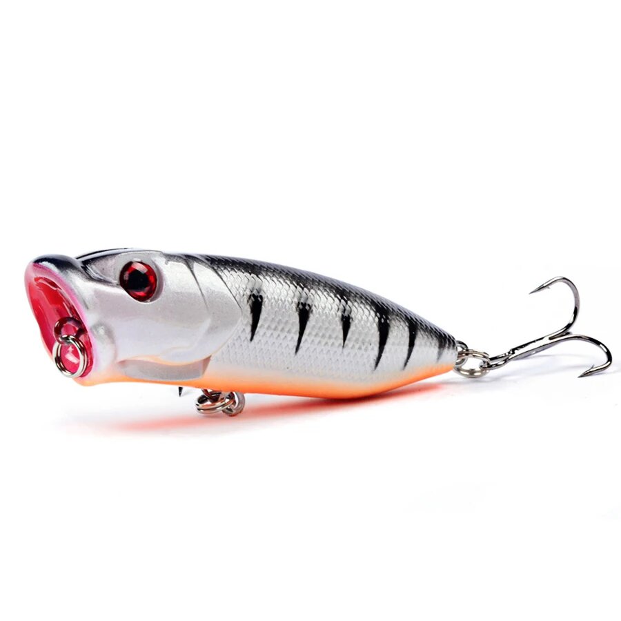 Плавающий Поппер, кренкбейт, рыболовная приманка, жесткий пластик, Искусственные воблеры для щуки/троллинга, 3d глаза, рыба, окунь, свимбейт