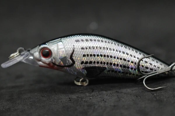 Рыболовная приманка wLure Crankbait 8,1 см, 7,1 г, широкий корпус для плавания, короткий корпус # 6-крюковая приманка для насекомых, пресноводная вода, 3D, твердые глаза, M583