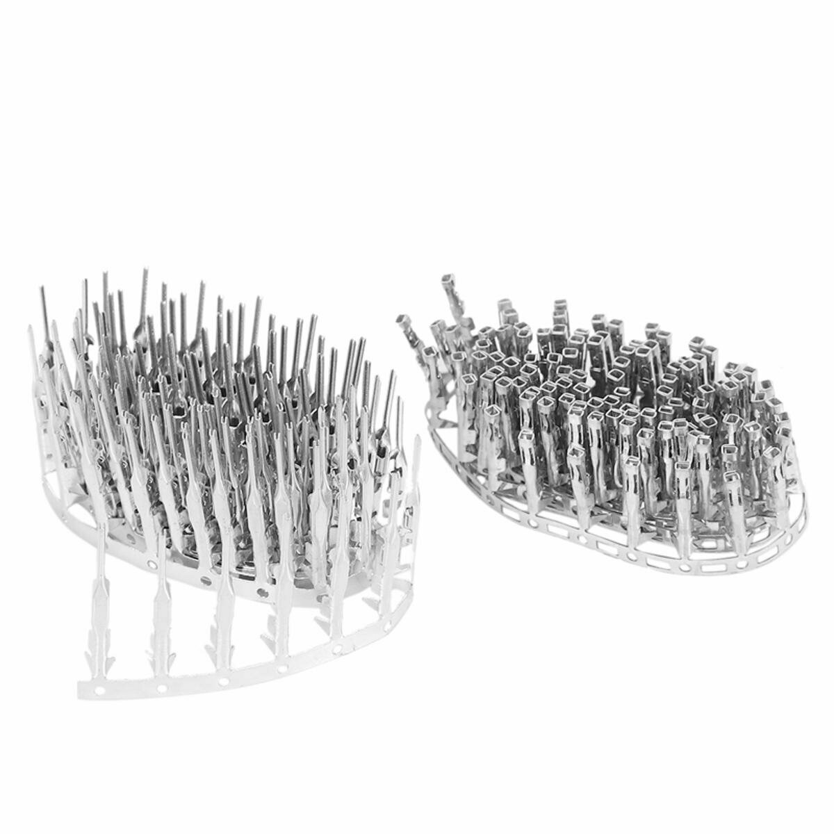 200 шт. 2,54 мм шаг штекерного и гнездового штыревого разъема Dupont соединительный провод штекерный и гнездовой обжимной клеммный разъем (штекерный и гнездовой)