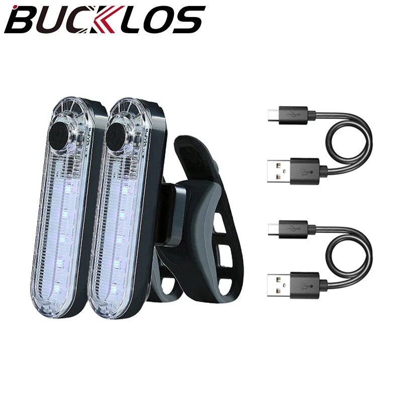 BUCKLOS Велофонари LED White- Pair