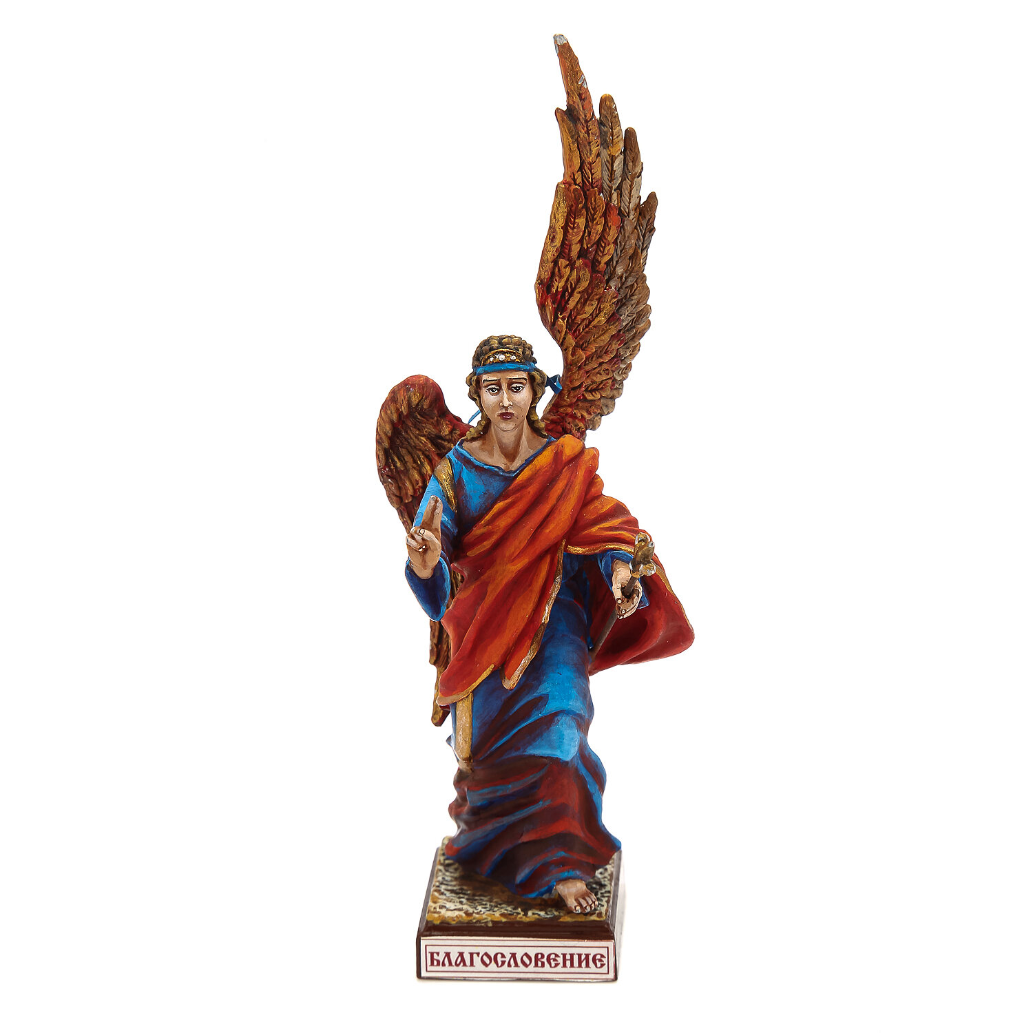 0033037-74 Христианская оловянная миниатюра "Архангел Гавриил"