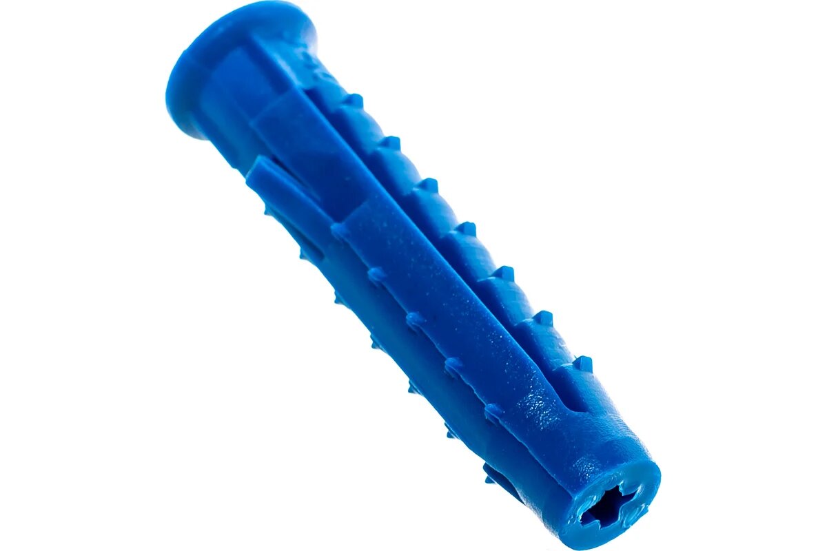 Tech-Krep Дюбель распорный Чапай 8x40 синие шипы+усы 500 шт - пакет накладной 111148