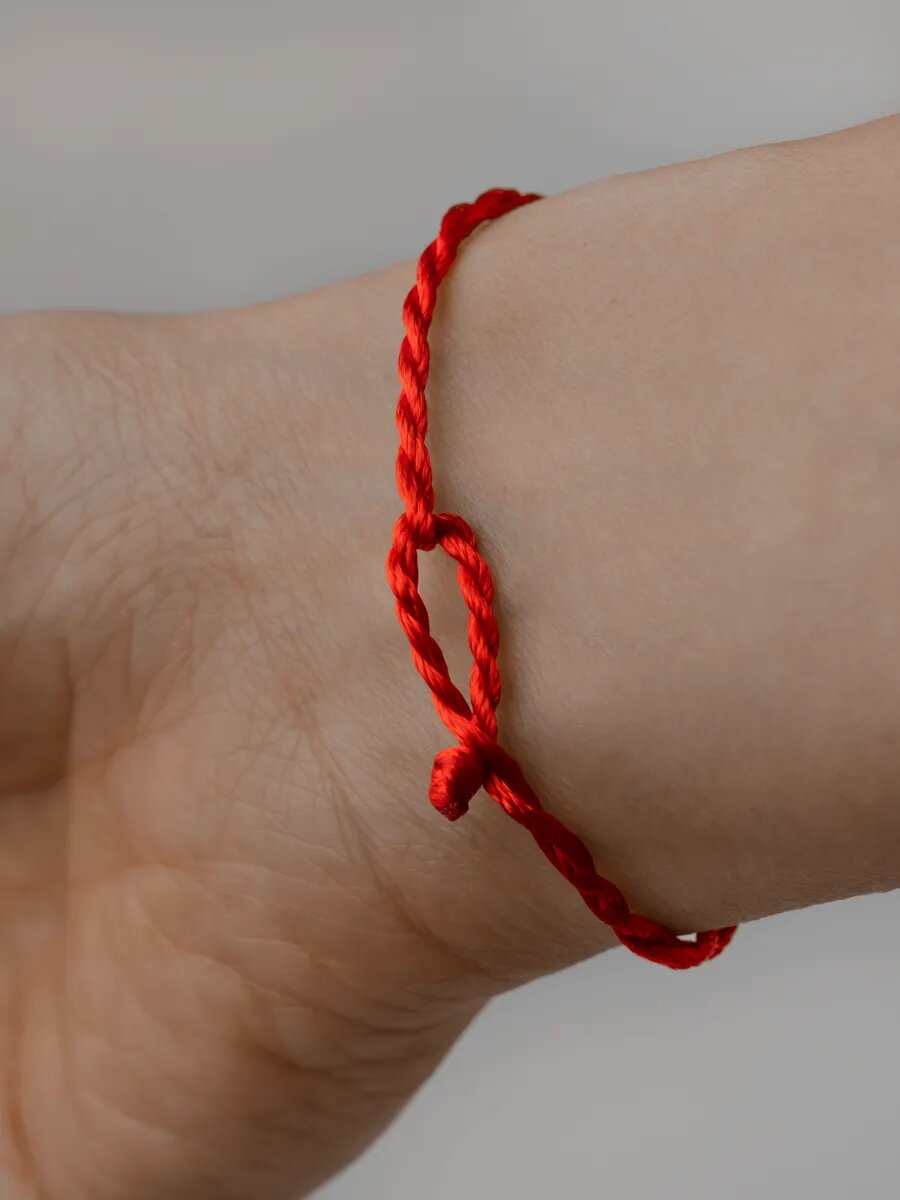 Плетеный браслет Juicy Pink