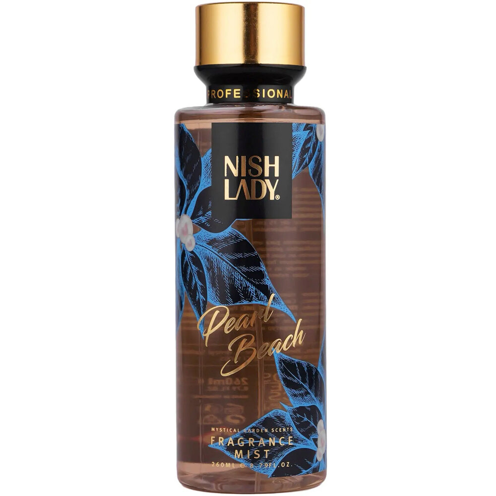 NishLady спрей для тела Nishlady Body Mist "PEARL BEACH" 260 мл