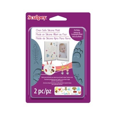 Силиконовая форма для слепков Sculpey Silicone Bakeable Mold, Pet/Baby (APM)