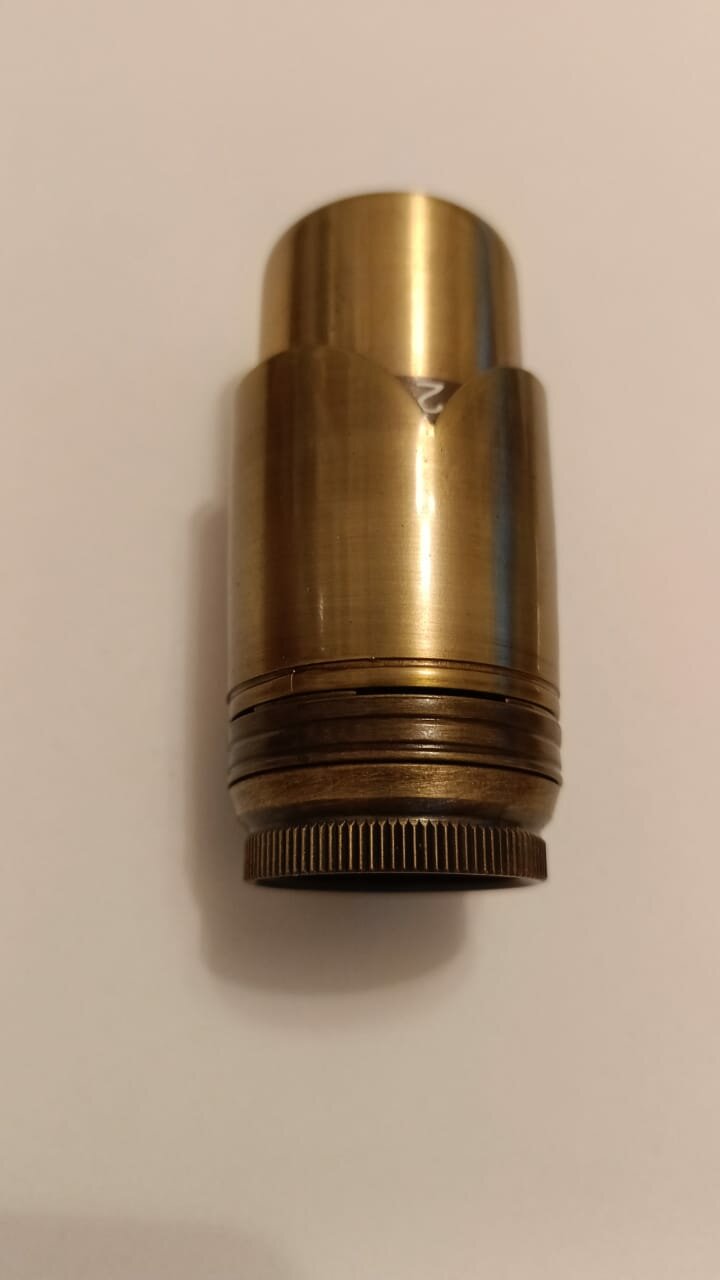 Термостатическая головка HUMMEL Брозна, для радиаторов, латунь