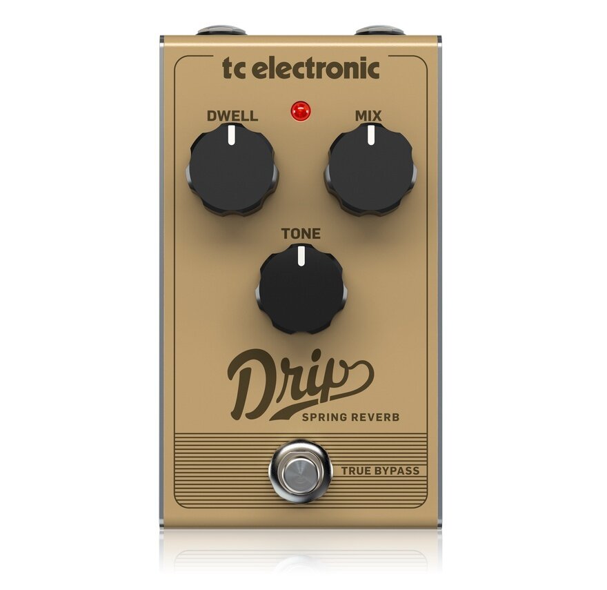 TC electronic DRIP SPRING REVERB педаль эффект пружинной ревереберации