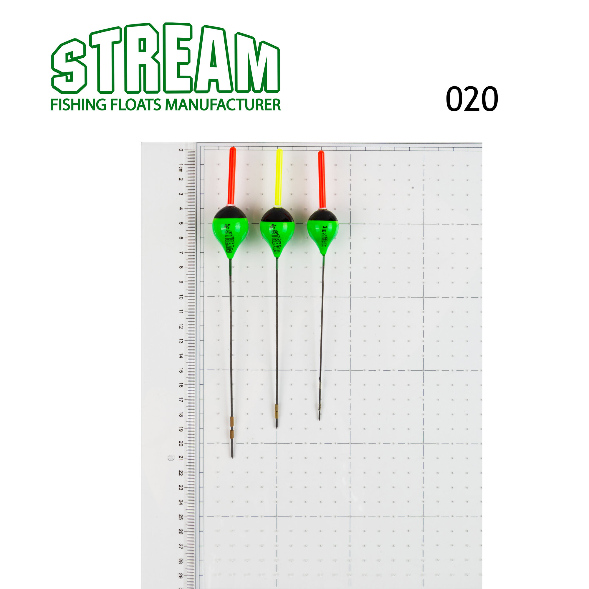 Поплавок STREAM 020-003 3гр. 185мм. Универсальный оригинал 1шт.