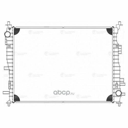 Радиатор охлаждения Luzar LRc3058