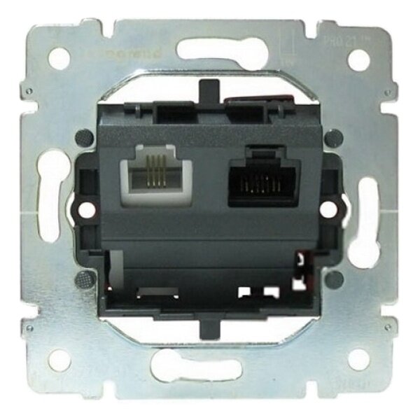 Розетка RJ 11/45 CAT6 UTP Legrand Galea Life механизм 775781