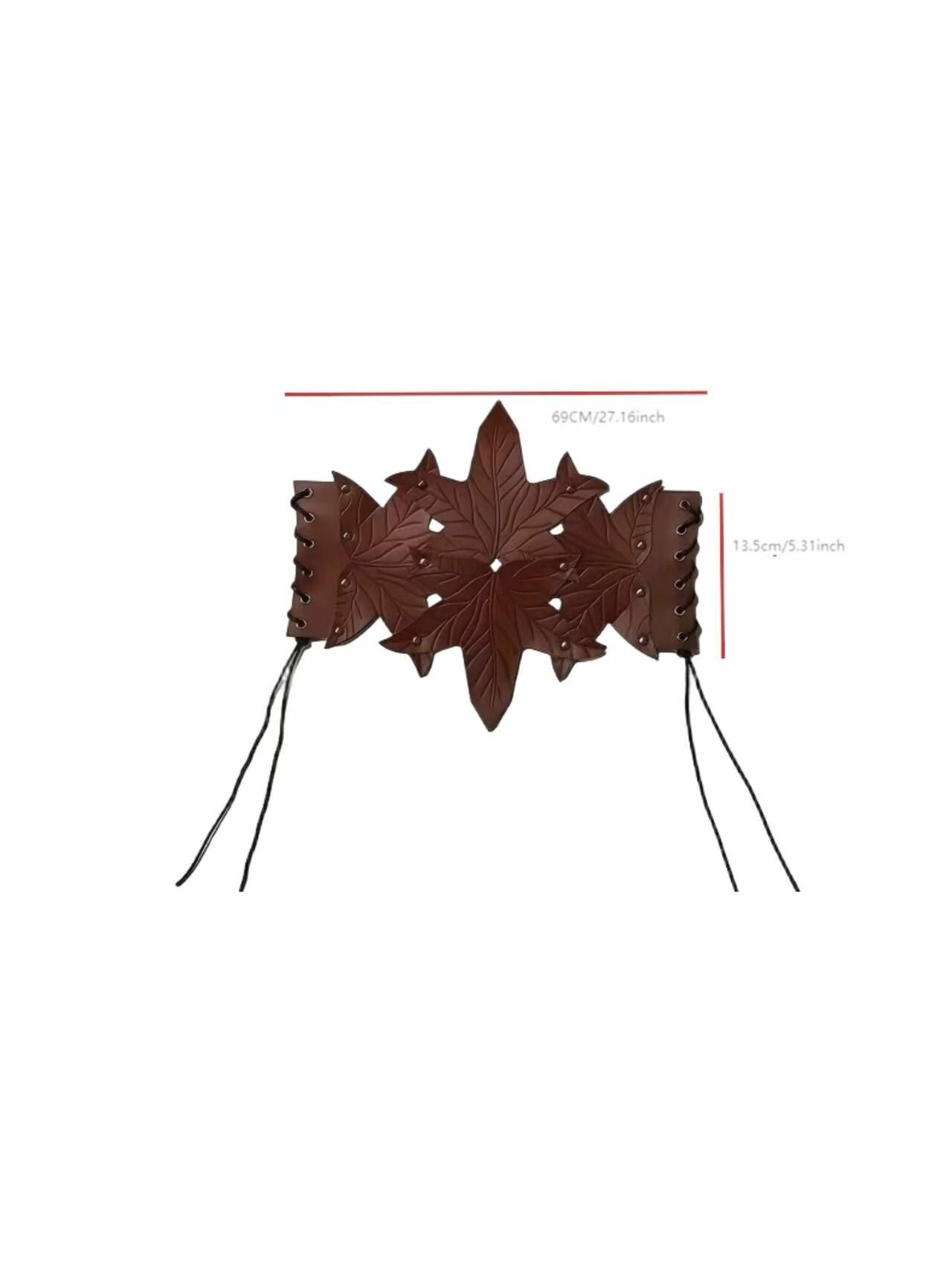 Поясной чехол "Elf Maple Leaf", стиль эльфа, искусственная кожа, для Хэллоуина и праздников — фото 1