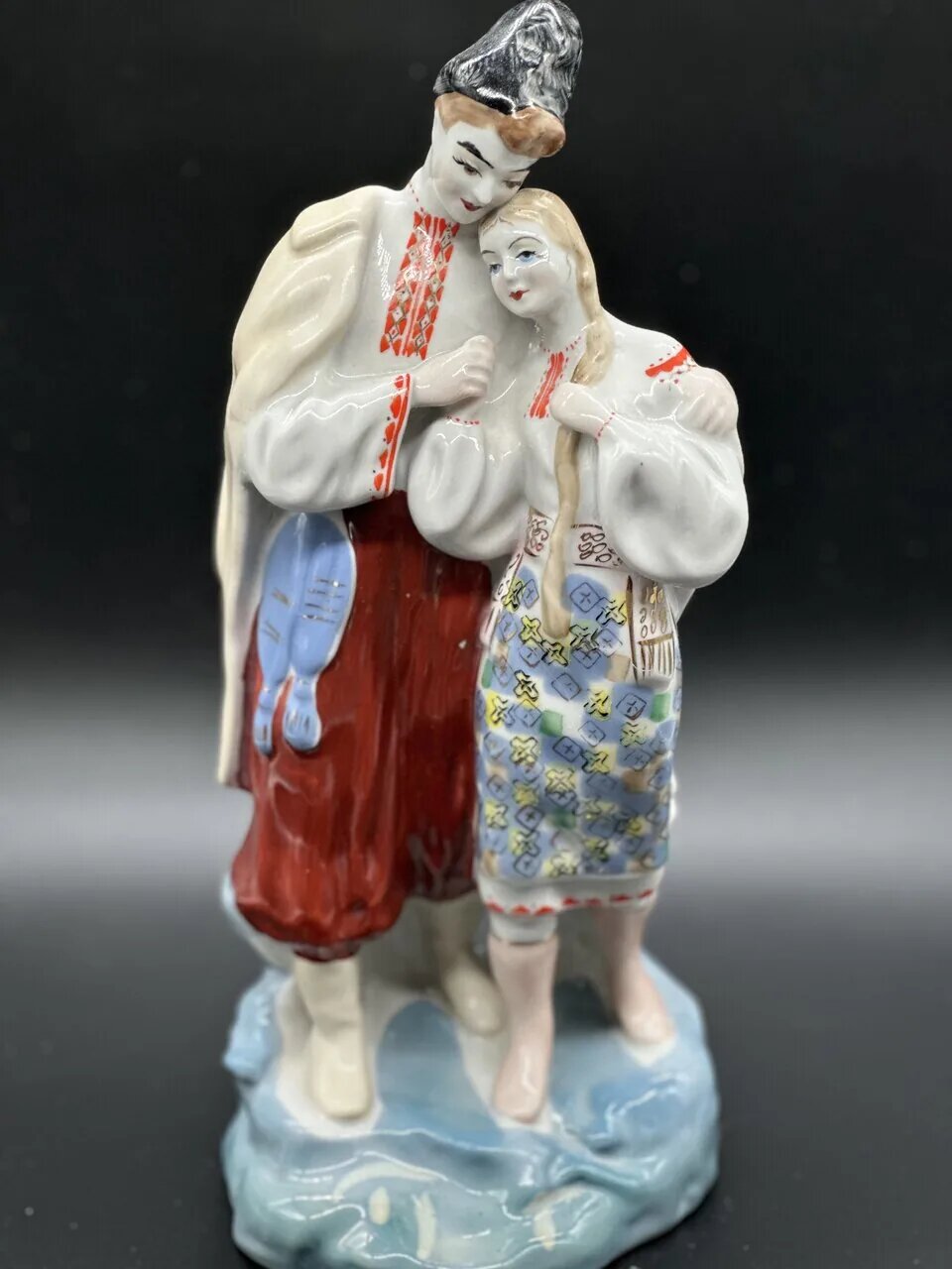 Статуэтка Майская Ночь Лзфи фарфор ссср 1960 годы винтажная коллекционная