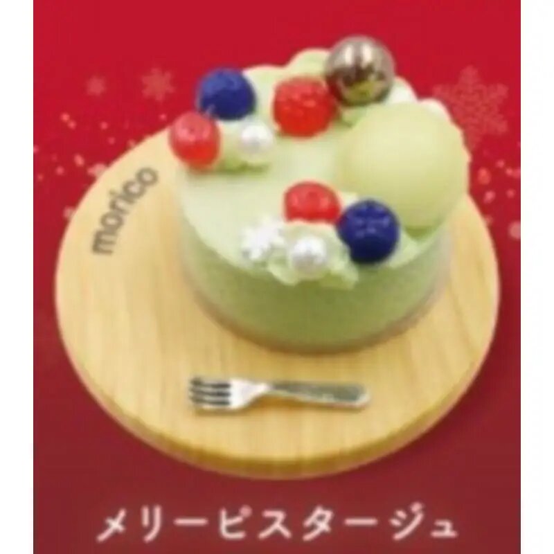Ulcap Gashapon Morico Mini Cake Капсульные игрушки Matcha
