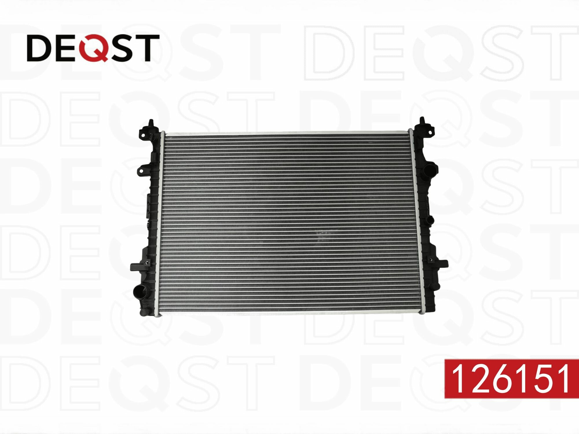 Радиатор охлаждения Deqst 126151 Geely Coolray (19-), Emgrand 2 (21-) 1.5I, 1.5T