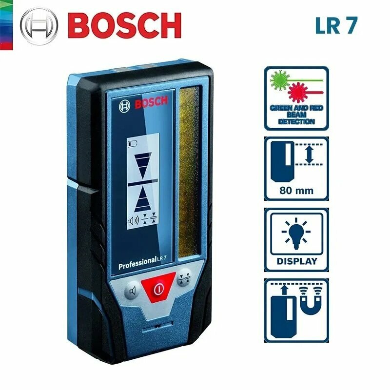Bosch Лазерный уровень/нивелир Зеленый, Красныйлуч
