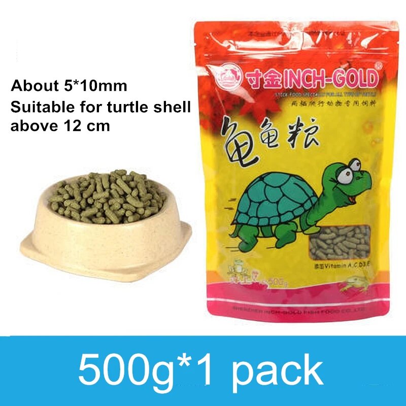 Питательная диета, рептилия, черепаха пищевая палочка, террапиновая черепаха, корм для кормления мелких и средних черепашек, кальциевая добавка, 1 упаковка, 500g, 1pcs