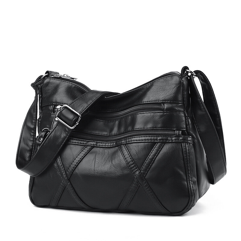 Sac messager en cuir PU супле, сумка на бандульере, сумка на несколько сумочек для женщин, сумка на основной растормаживающий контракт и практичная сумка для мам и десяти дней для всех дней