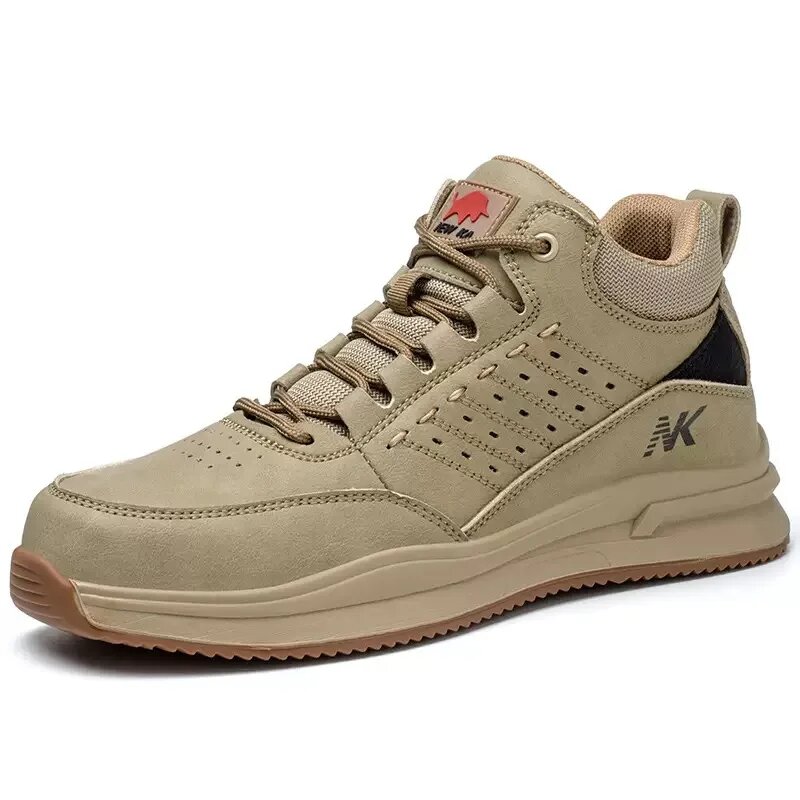 DEWBEST NK303 мужские изолированные рабочие ботинки Бежевый, 42, NK303-Khaki