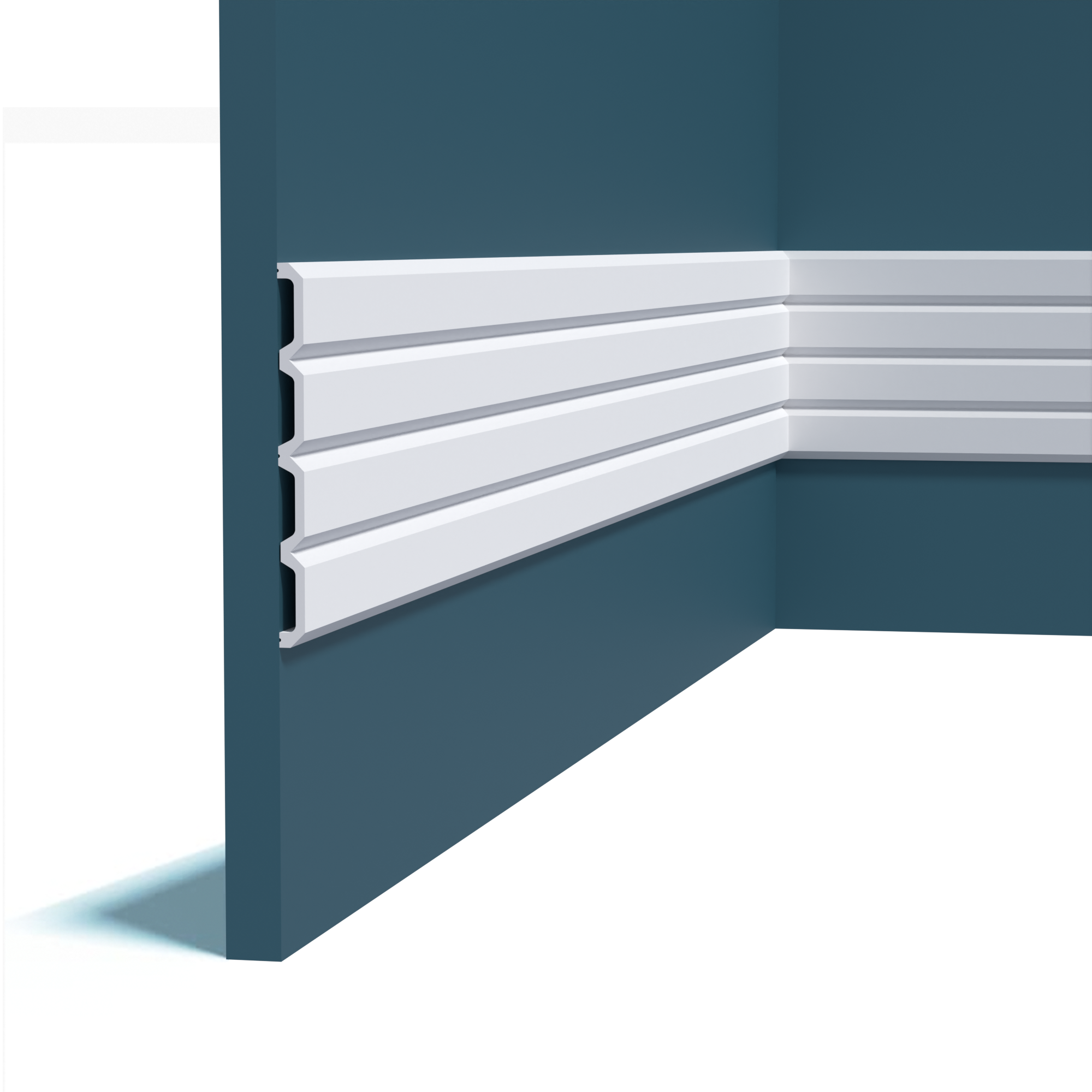 Стеновая панель из дюрополимера P188 Перфект 20*1.4*200см под покраску 1 штука