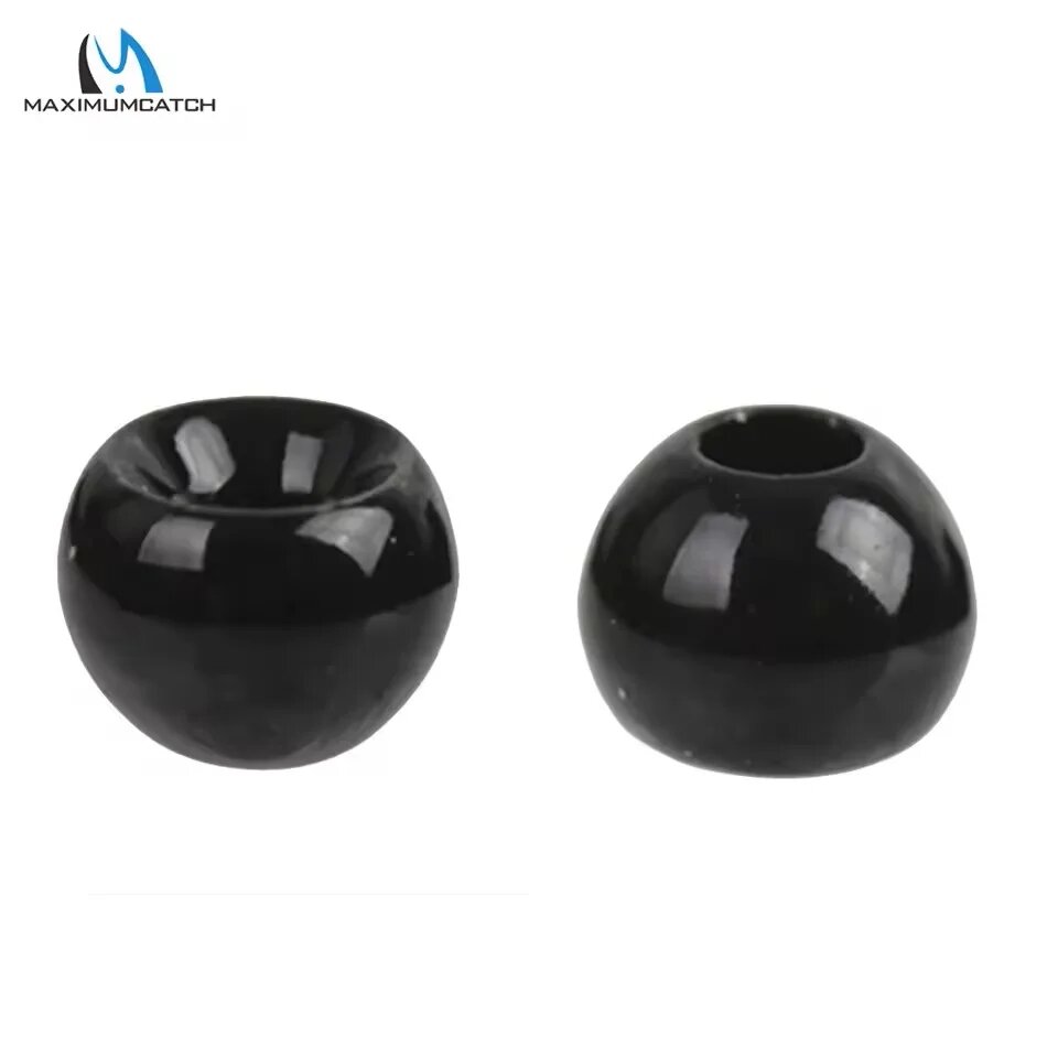 Вольфрамовые бусины MAXIMUMCATCH 2.8mm, черные, 25шт