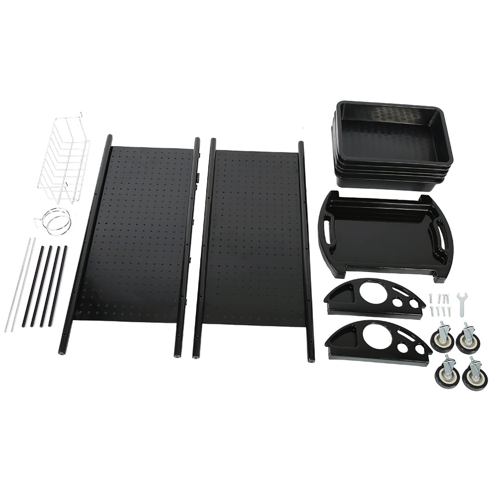6 Tiers Strach Rack Trolley Cart с колесами для парикмахерских и салонов красоты