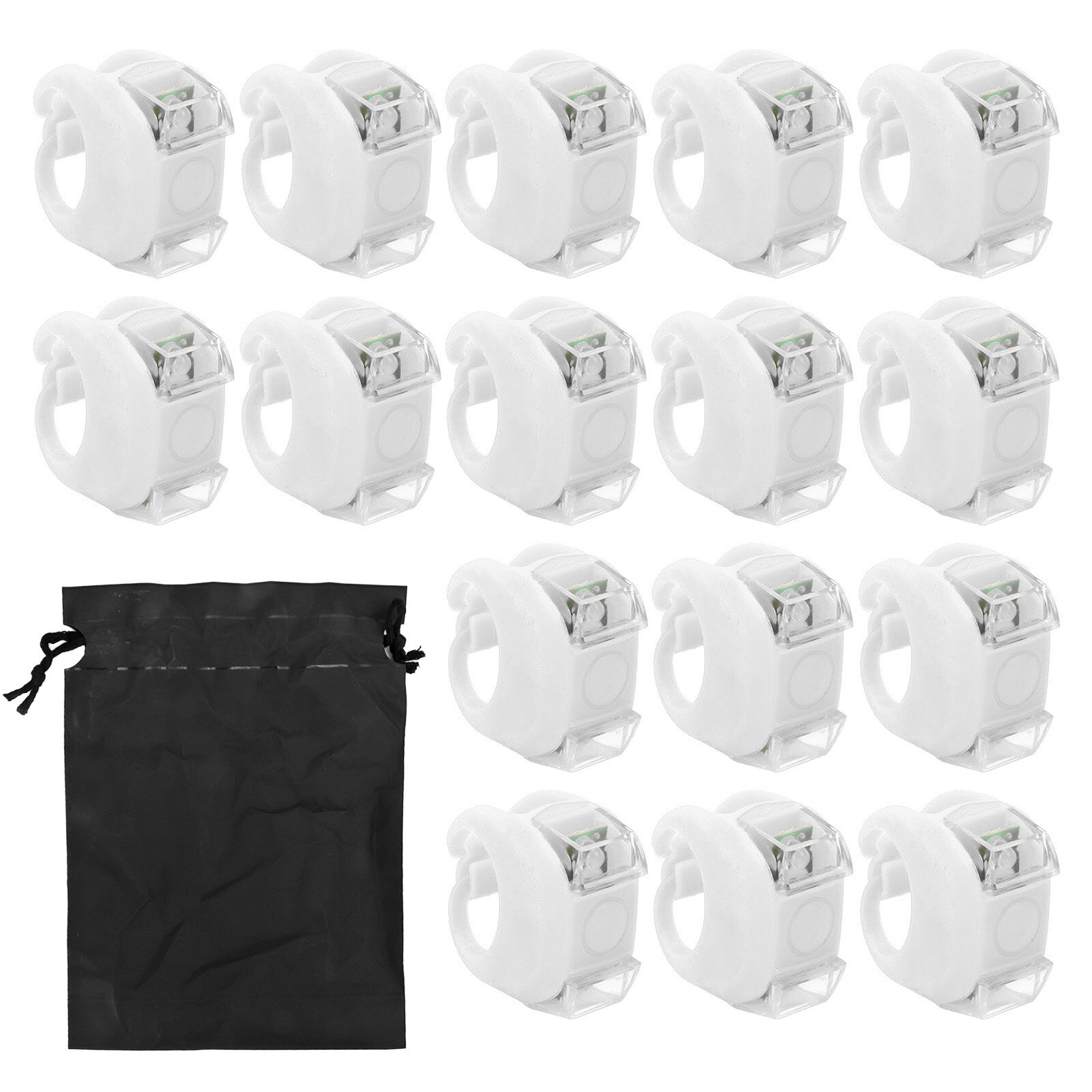 16pcs светодиодные навигационные светильники 3 режима легкая установка Яркий сейф -предупреждение для бодбзита