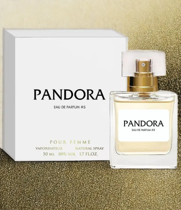 Парфюмерная вода Pandora №5, 50 мл, для женщин, цветочный аромат