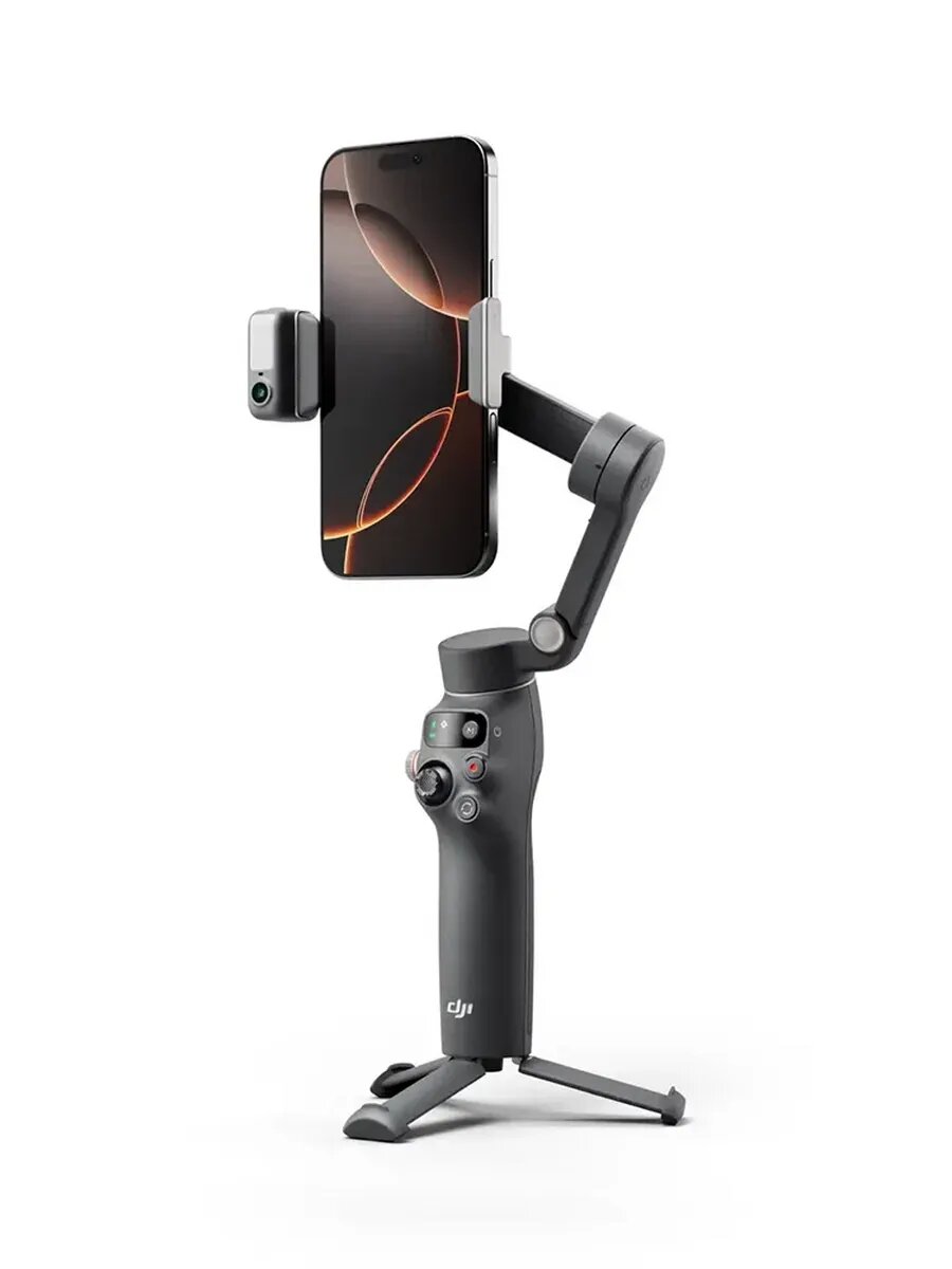 Стабилизатор DJI Osmo Mobile 8, Bluetooth, для экшн - камер, смартфонов, фотоаппаратов — фото 1