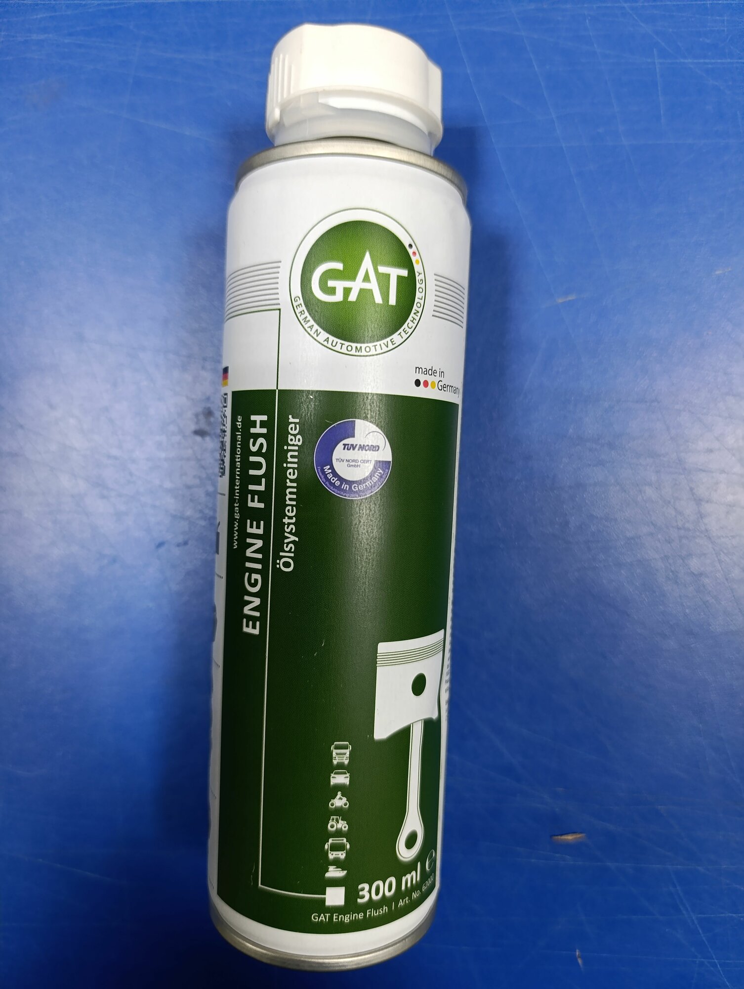 Engine Flush GAT 62000 Промывка масляной системы двигателя 300 мл
