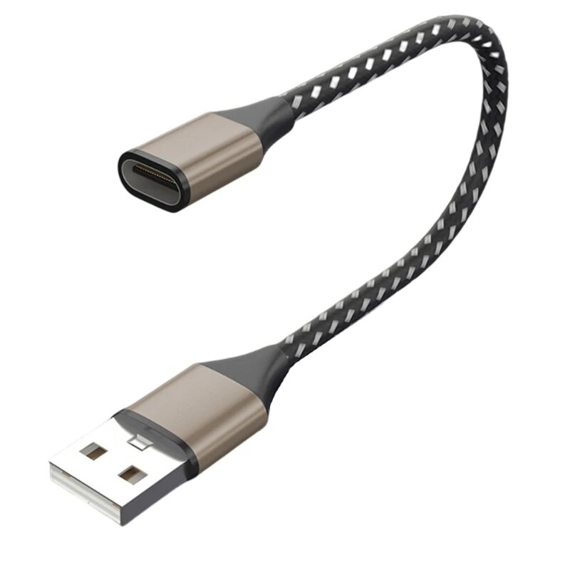 USB-C на USB 2.0 кабель черный