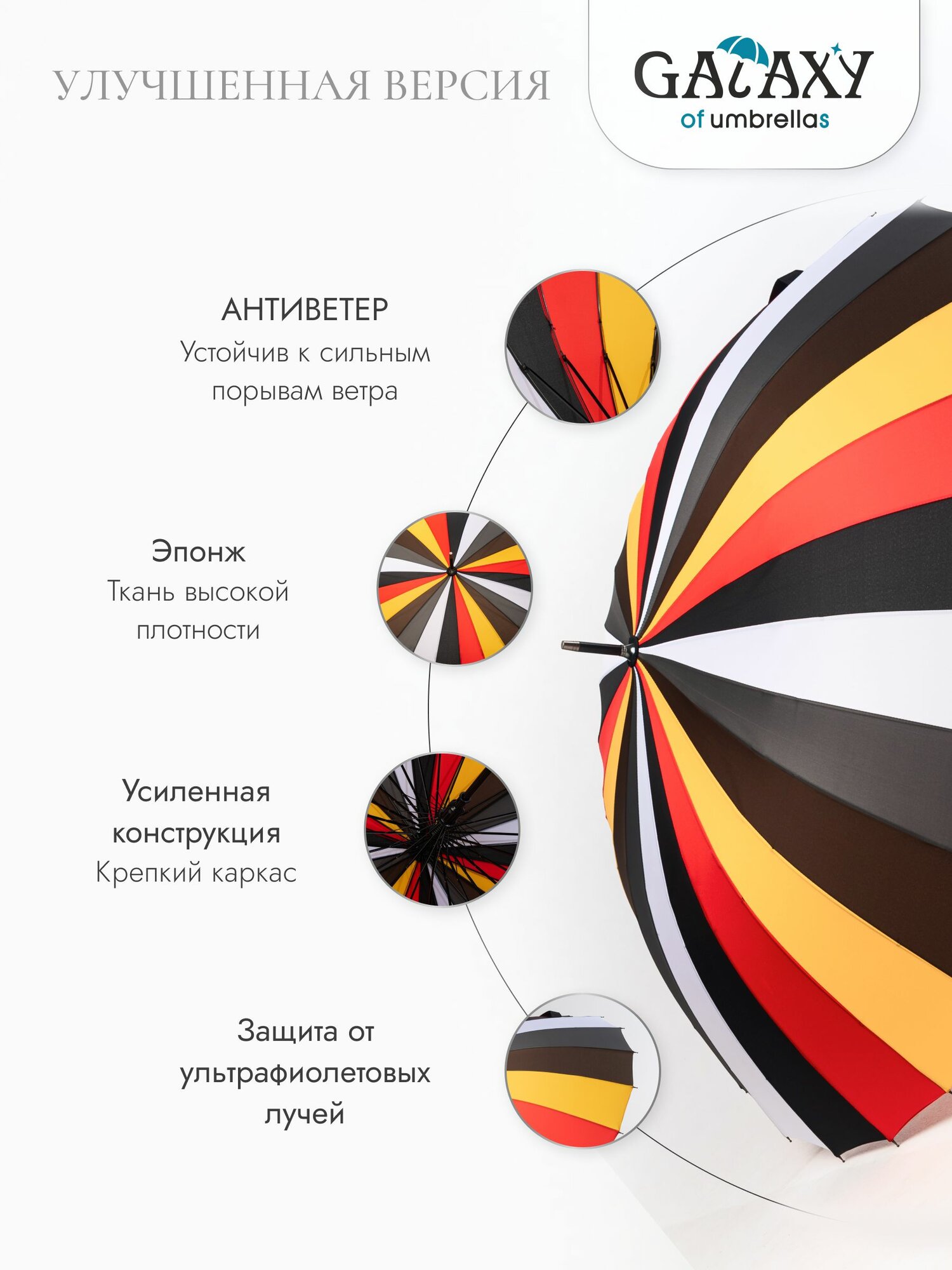 Зонт-трость — фото 1