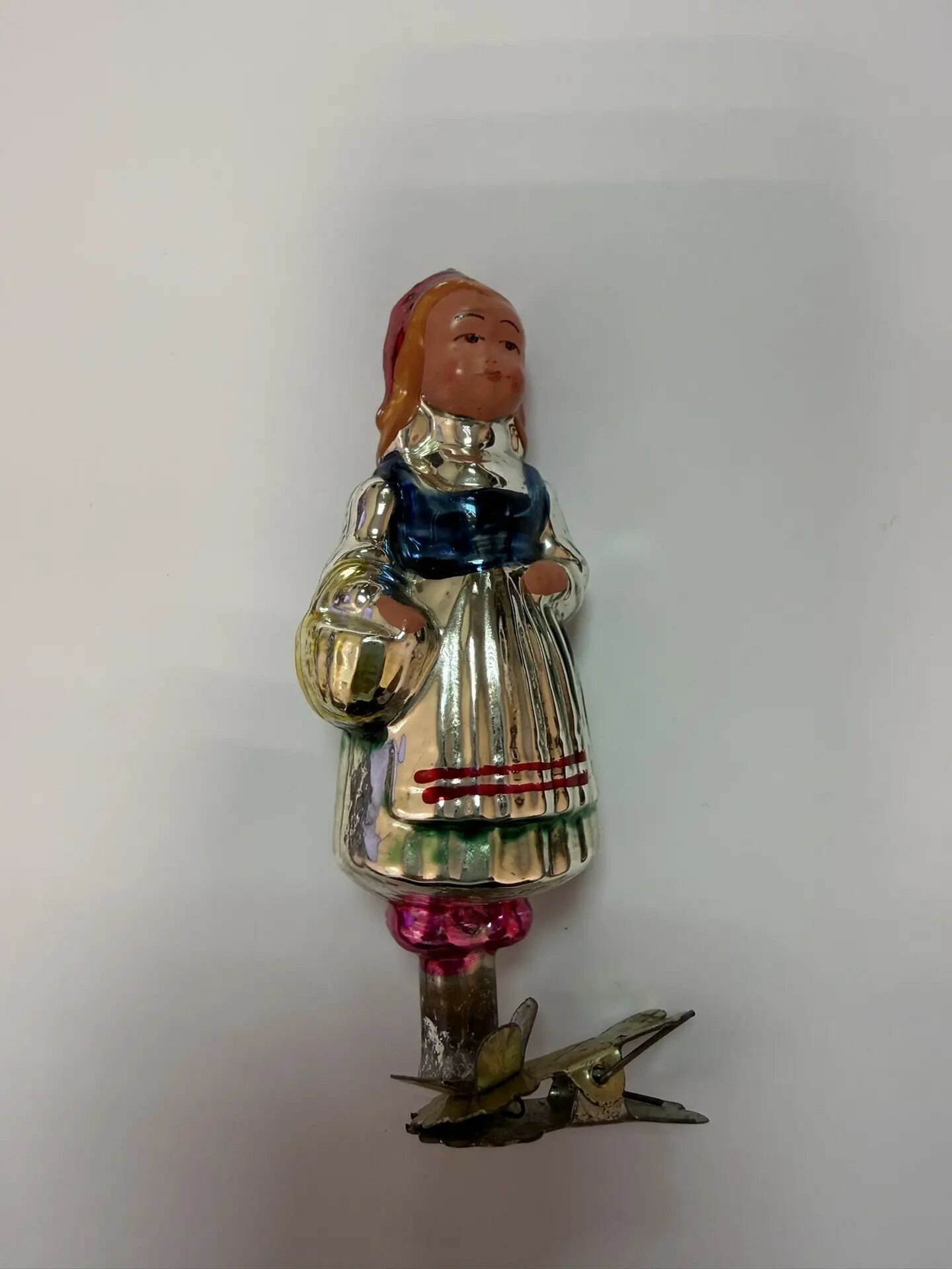 Елочная игрушка Красная шапочка