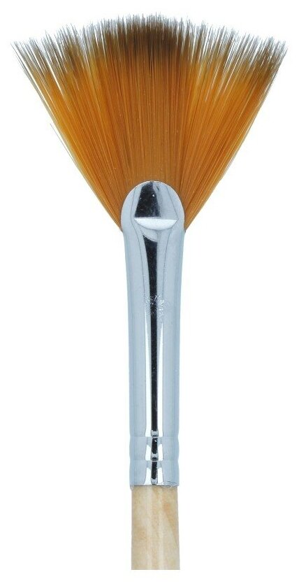 Mr.Painter SBW 202-06 веерная кисть синтетика короткая ручка №06 для художественных работ