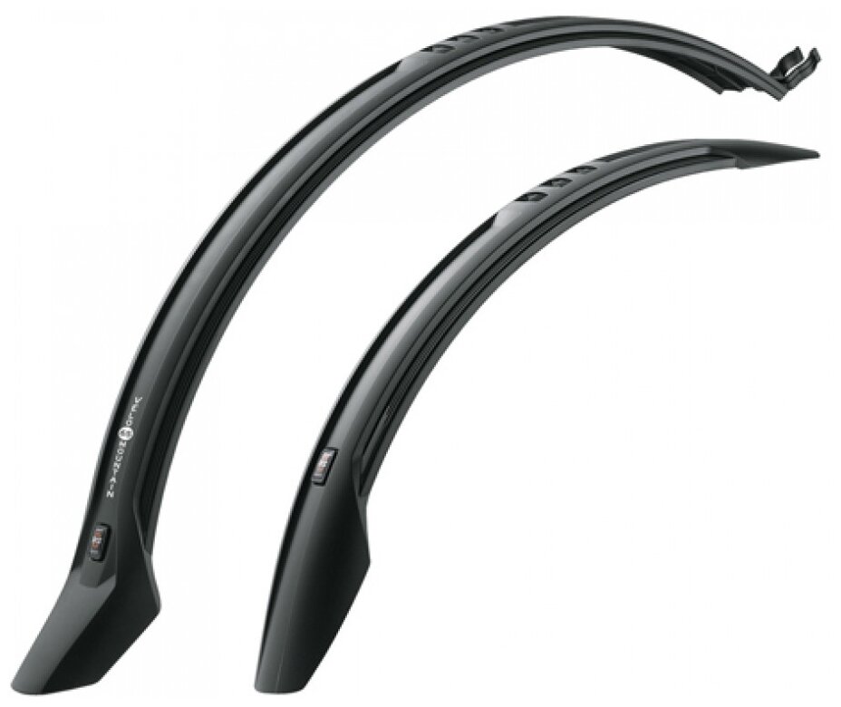 Крылья 0-11020 пластик SKS-11020, Velo 65 Mountain, 26 65 мм черные