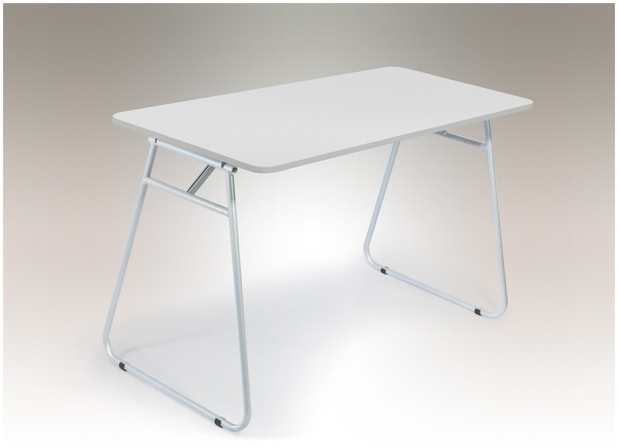 Универсальный складной стол «Плияж», белый, белый