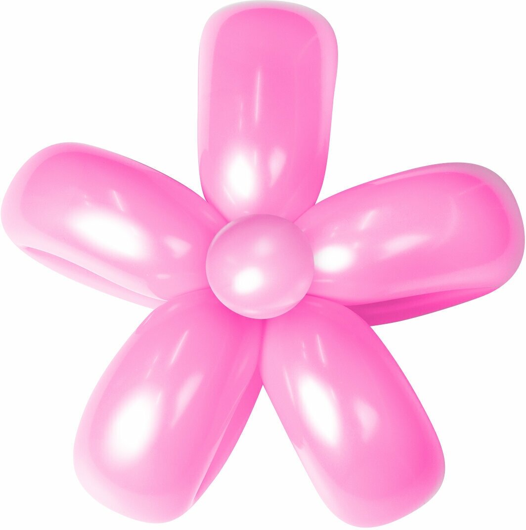 ШДМ (2'/5 см) Розовый, пастель, 100 шт.