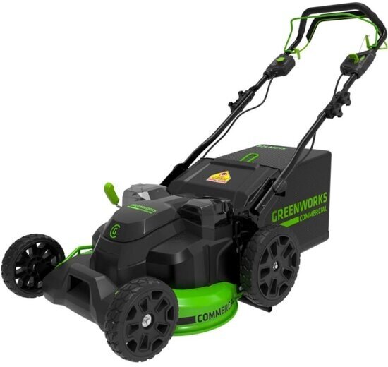 Газонокосилка аккумуляторная Greenworks Арт. 2515607 TwinForce 82V 61 см, самоходная бесщеточная без АКБ и ЗУ