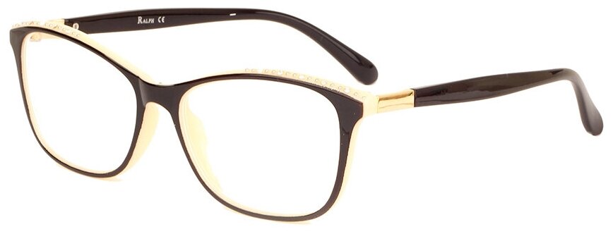 Готовые очки для зрения черные с диоптриями -1.50 футляр