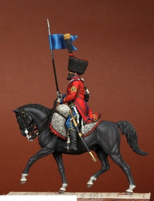 5434SOGA Sapper Marechal des Logic 9rd hussar regiment. France. 1812 year.