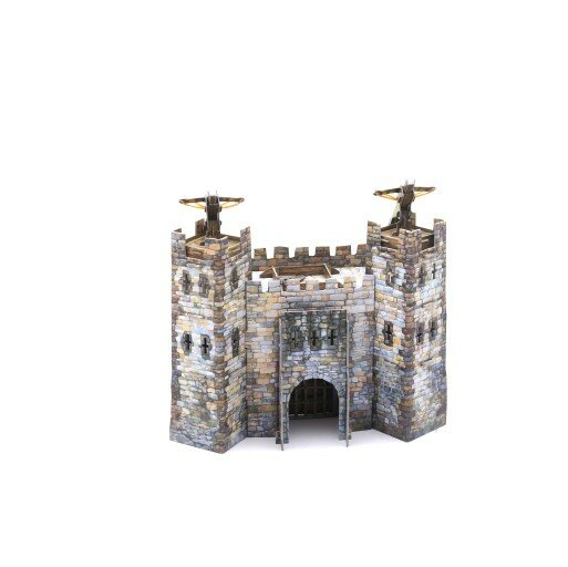 Сборная модель Умная Бумага Главные ворота. Средневековый город УмБум322