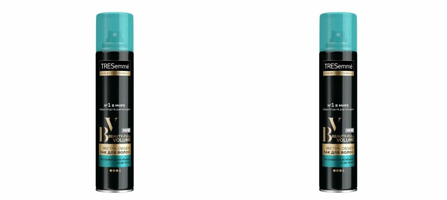 Тресемме лак для укладки волос Beauty-full volume экстра фиксация 250мл, 2 шт