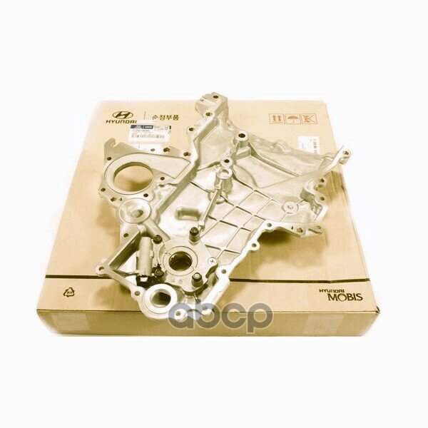 Крышка двигателя передняя KIA 1.4 1.6 G4FA G4FC С масляным насосом Hyundai-KIA арт. 213502B001